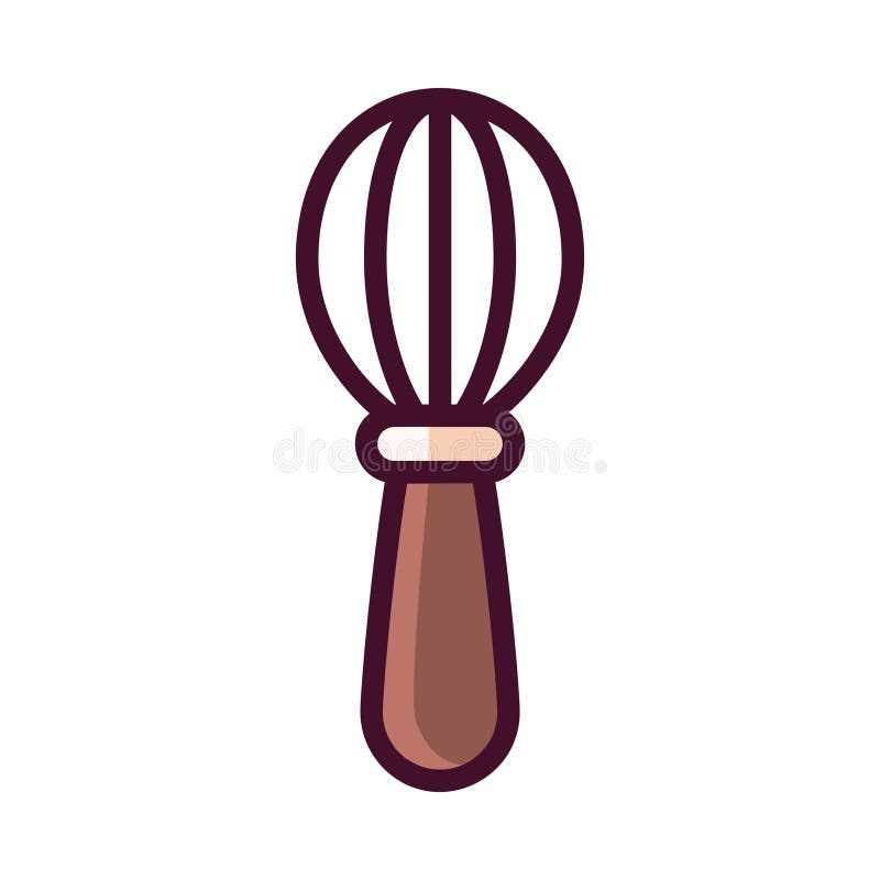 Coffee culture whisk icon stock vector. Illustration of cuisine - 362046495