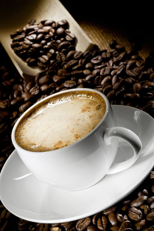 Coffee cup stock photo. Image of energy, caffeine, brown - 19445110