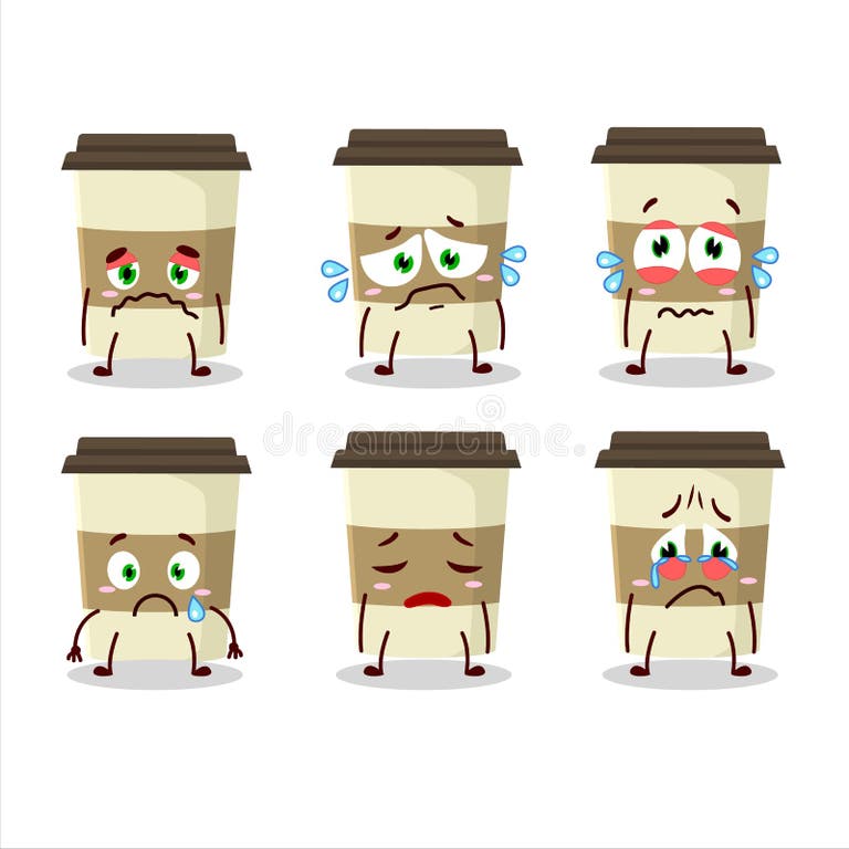 Coffee Cup Sad Stock Illustrations – 1,724 Coffee Cup Sad Stock ...