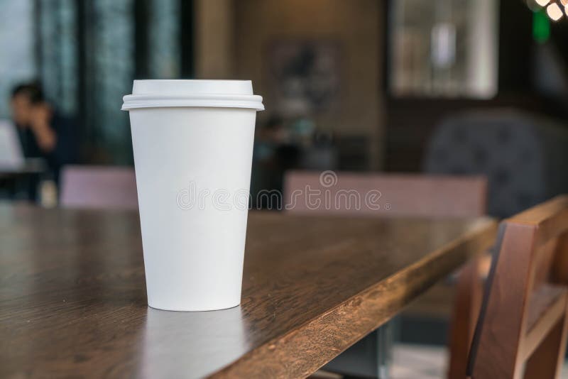 Coffee cup in coffee shop stock image. Image of espresso - 93312865