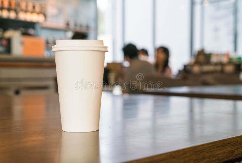 Coffee cup in coffee shop stock image. Image of drink - 93714181