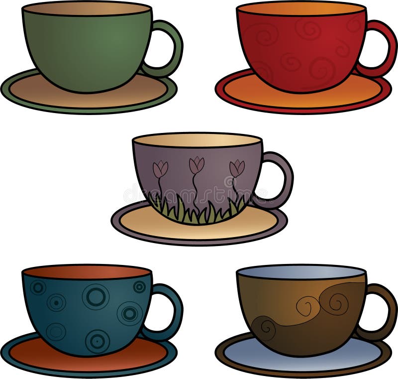 Five Cups Stock Illustrations – 141 Five Cups Stock Illustrations ...