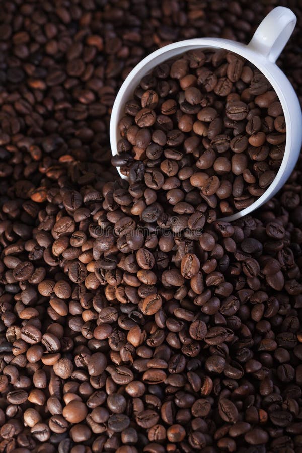 Roasted Coffee in Burlap Bags Stock Photo - Image of beans, fresh: 25724234