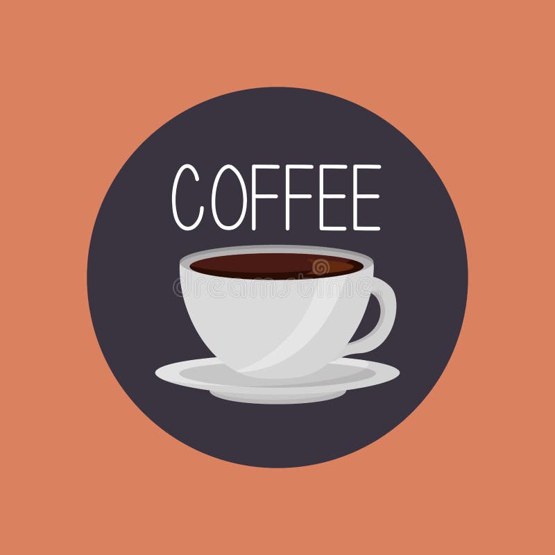 Coffee cup vector design stock illustration. Illustration of aroma ...