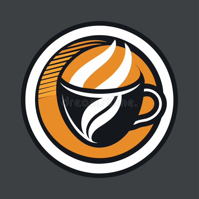 A Coffee Cup with a Flame Burning in the Middle, Creating a Unique and ...