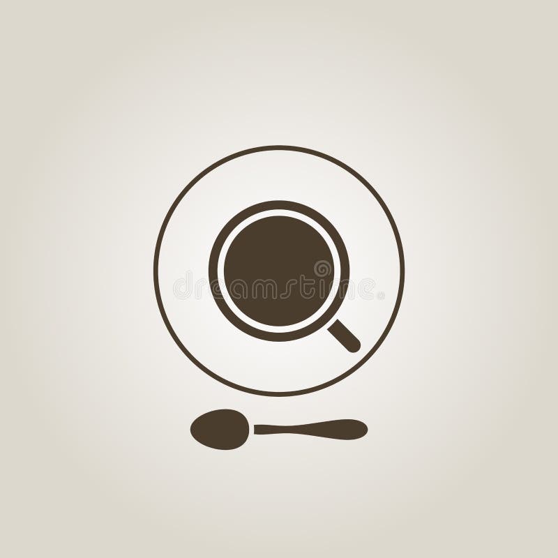 Coffee Cup Flat Icon. Tea Cup Stock Vector - Illustration of cappuccino ...