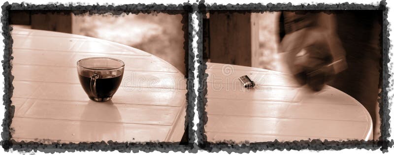 Coffee cup - grab it now stock image. Image of high, outside - 2037