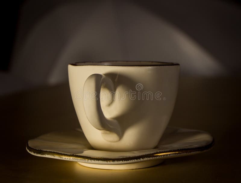 Coffee cup stock photo. Image of shadow, ceramic, drink - 37973676