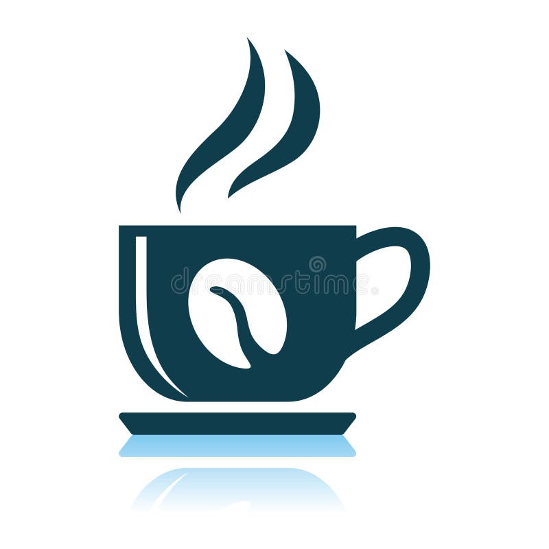 Coffee Cup Icon stock vector. Illustration of brown - 147892886