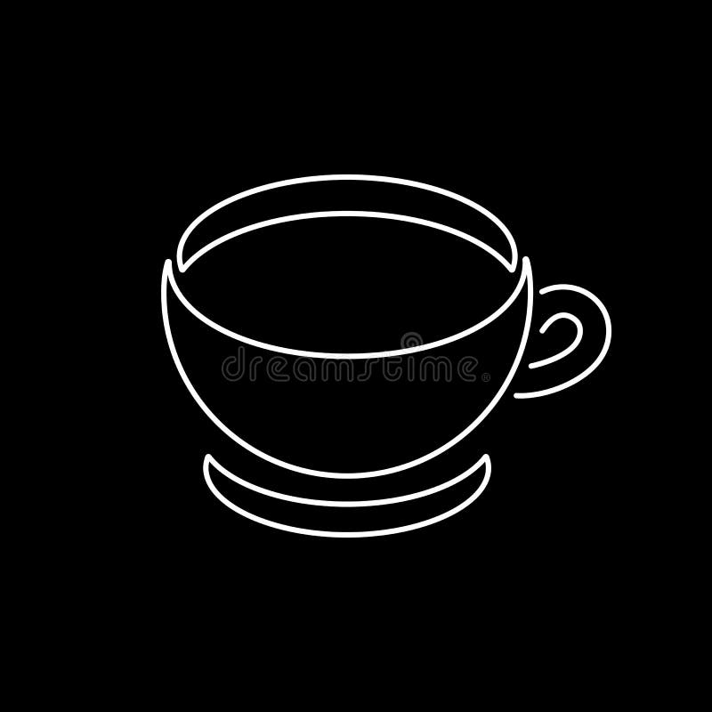 Coffee Cup Icon. Tea Cup Simple Flat Style Vector Illustration Stock ...