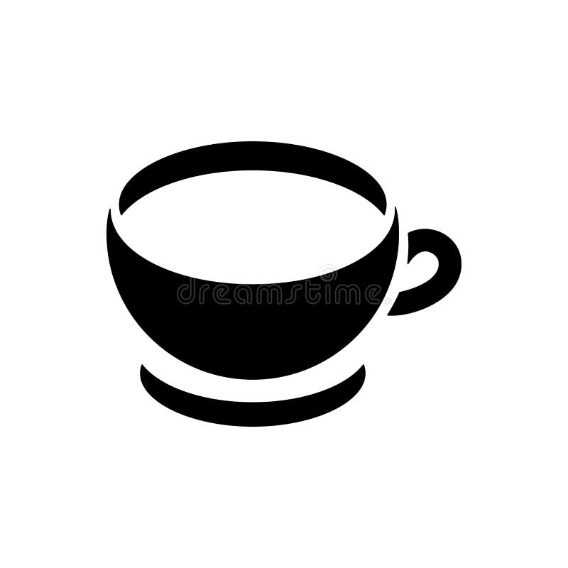 Coffee Cup Icon. Tea Cup Simple Flat Style Vector Illustration Stock ...