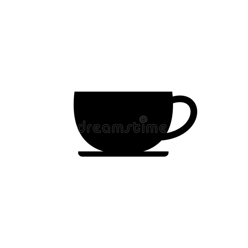Coffee Cup Icon Vector. Cup a Coffee Icon Stock Vector - Illustration ...