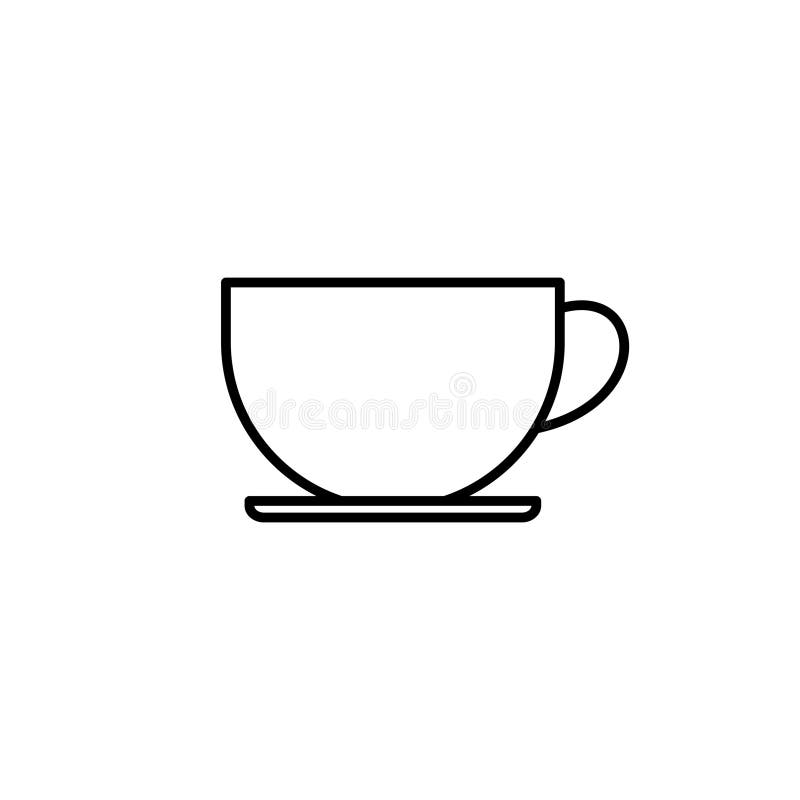 Coffee Cup Icon . Cup a Coffee Icon Vector Stock Vector - Illustration ...