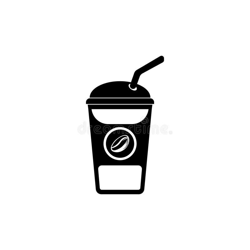 Coffee Cup Icon. Vector Illustration Logo Design Stock Illustration ...