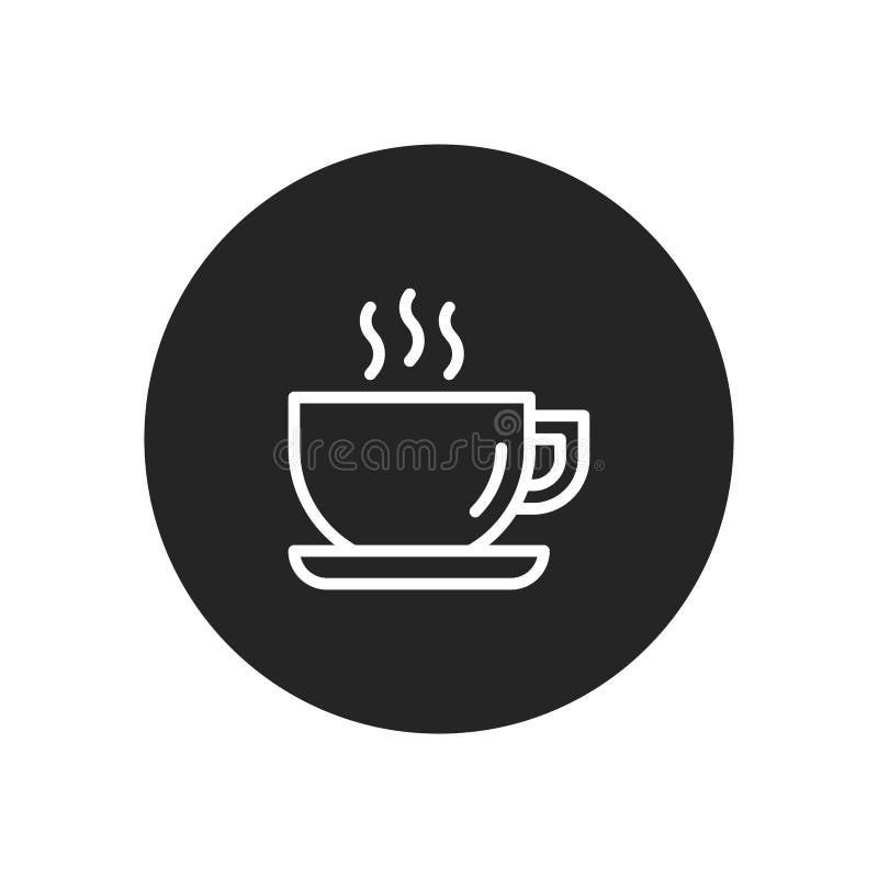 Coffee Cup Icon Vector. Simple Coffee Cup Sign in Modern Design Style ...