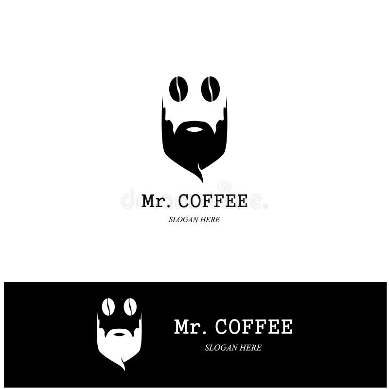 Coffee bean logo vector stock vector. Illustration of vector - 277469842