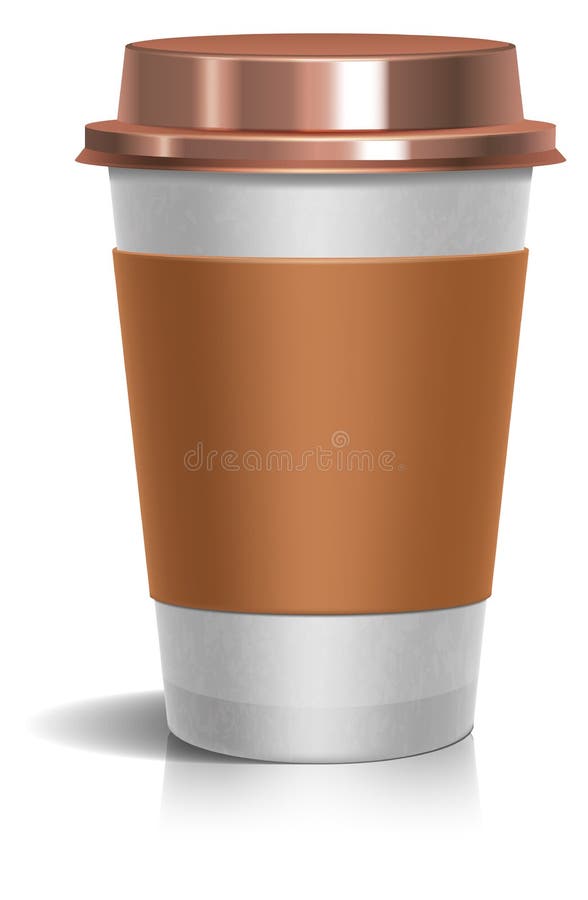Realistic Coffee Takeaway Cup Stock Illustrations – 2,368 Realistic ...