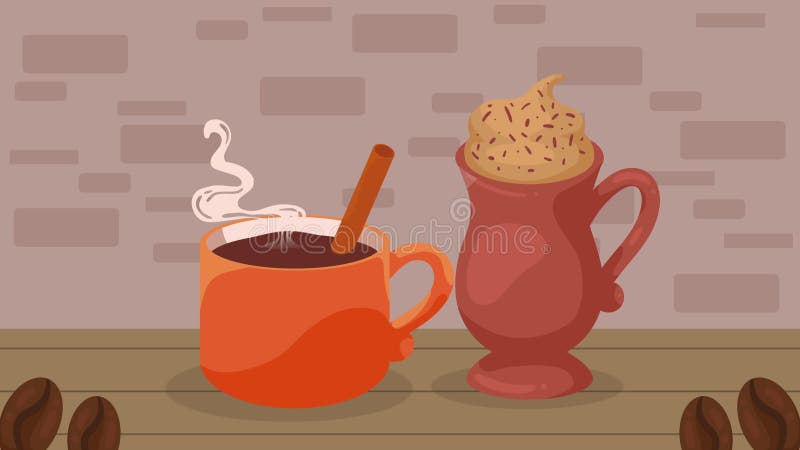 Coffee Cup and Mug Animation Stock Video - Video of kitchen, restaurant ...