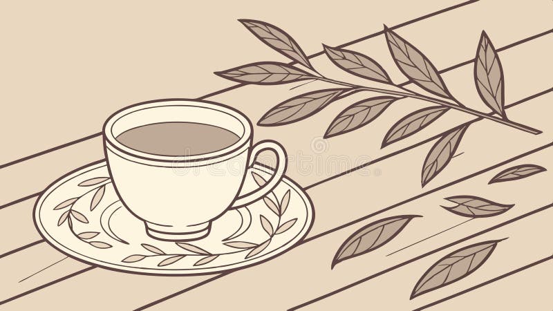 Coffee Cup with Olive Branch, Peace and Coffee Break, Relaxing Time ...