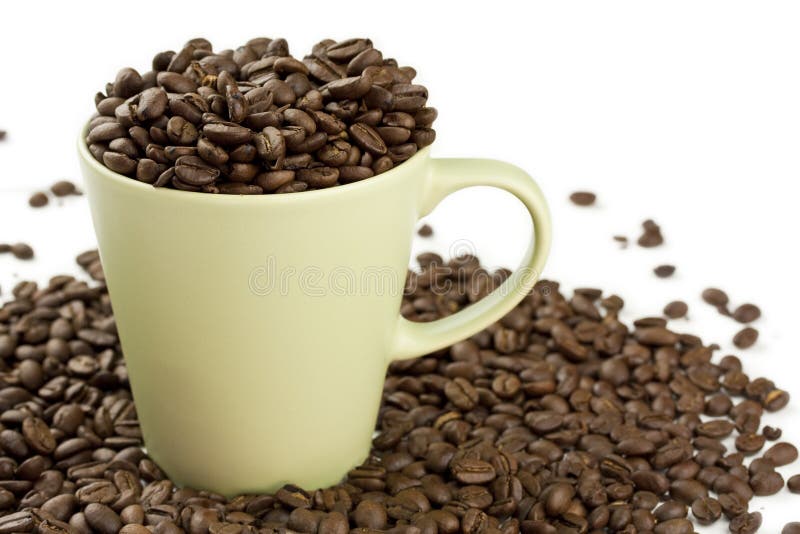 Coffee Cup Overflow stock photo. Image of drink, filled - 11264268