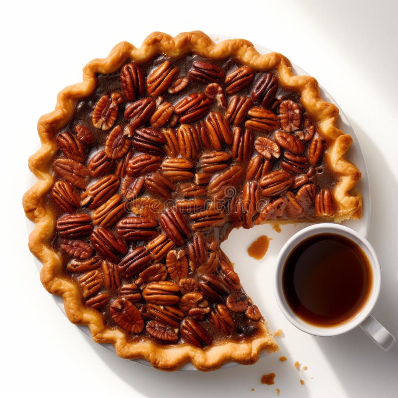 Coffee Cup of Pecan Pie: Mark Seliger Style Pixelated Tabletop ...