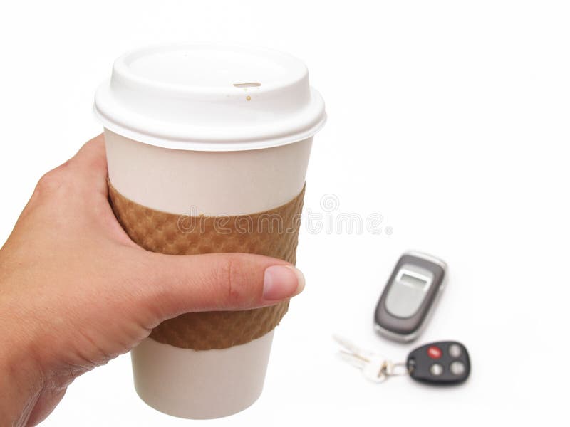 Holding coffee cup stock image. Image of cocoa, cappuccino - 2917875