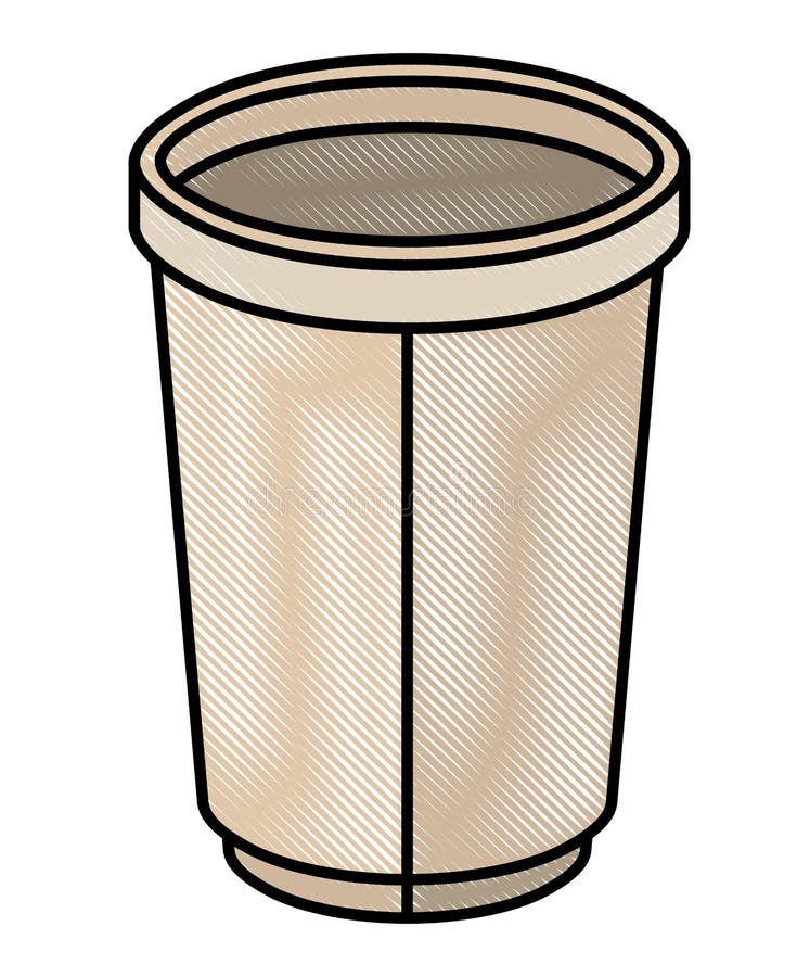 Coffee Cup Plastic Isometric Icon Stock Vector - Illustration of icon ...