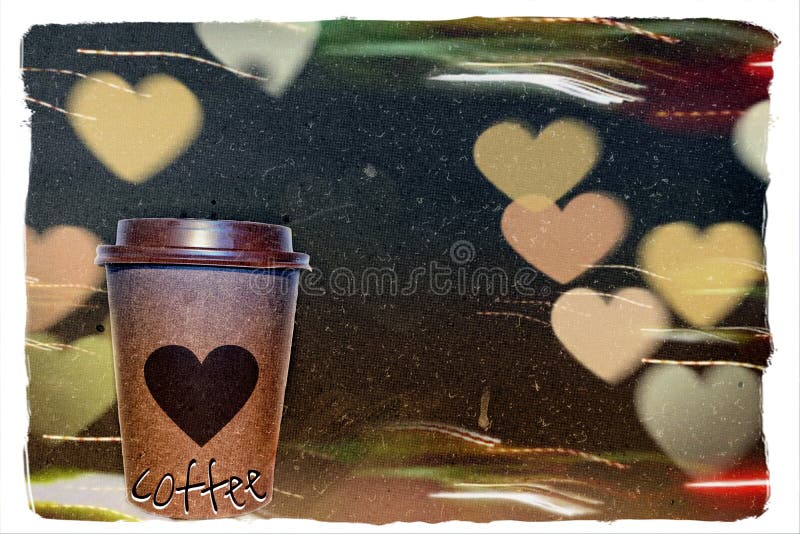 Coffee cup stock illustration. Illustration of flyer - 104341087