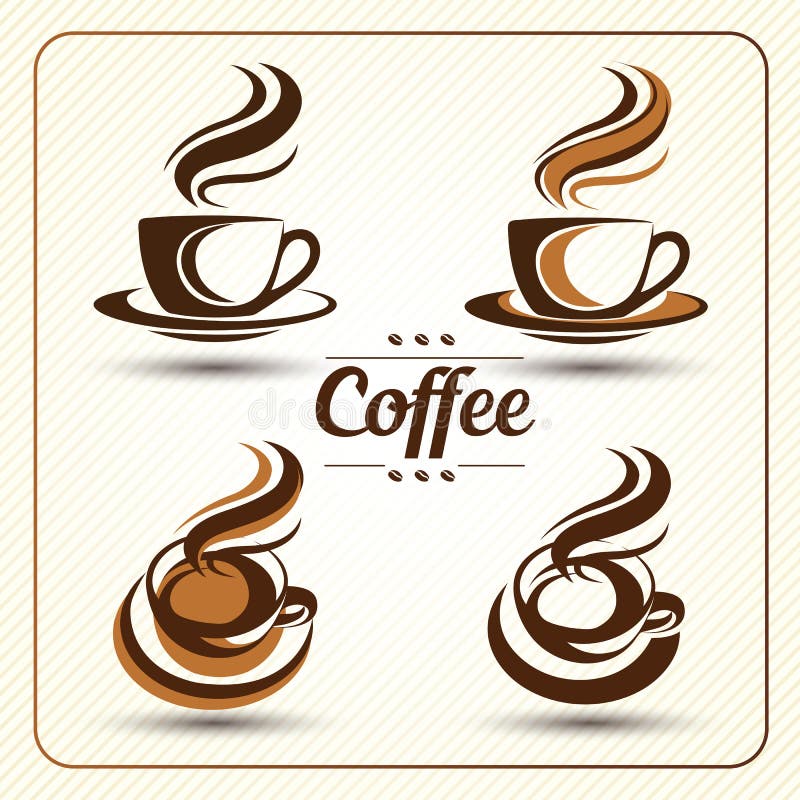 Coffee cup stock vector. Illustration of drink, espresso - 59159562