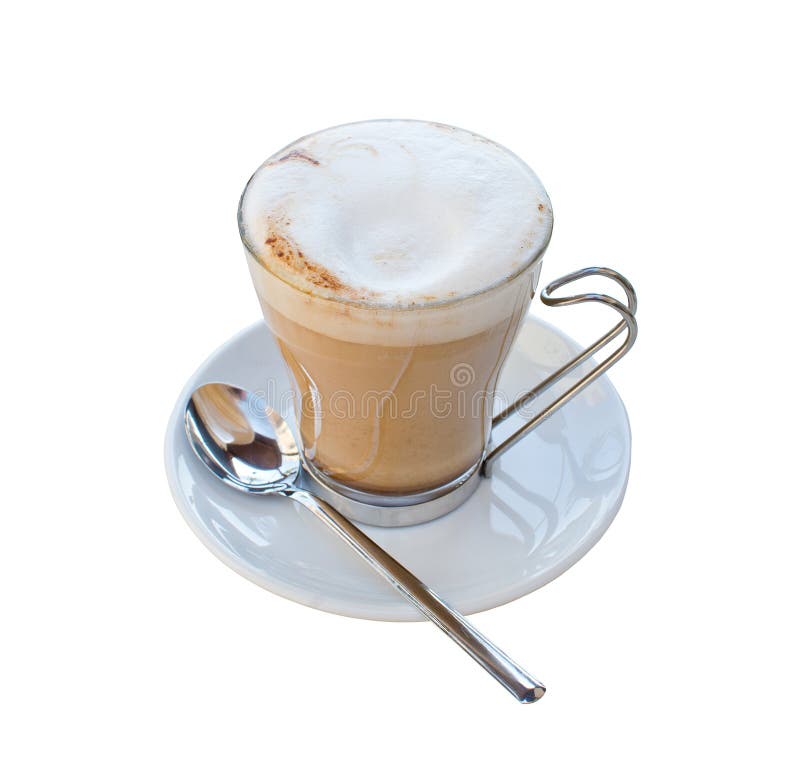 Coffee cup with spoon stock photo. Image of travel, table - 93795844