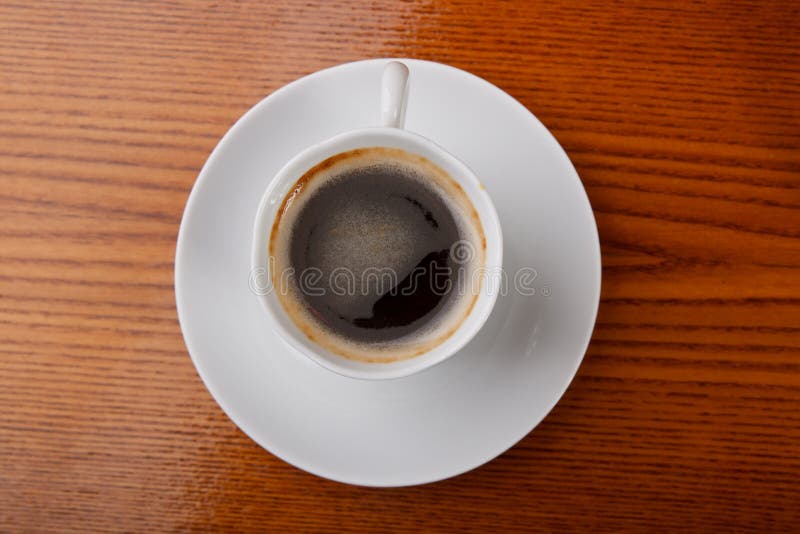 Coffee cup on table stock photo. Image of cappuccino - 22237566