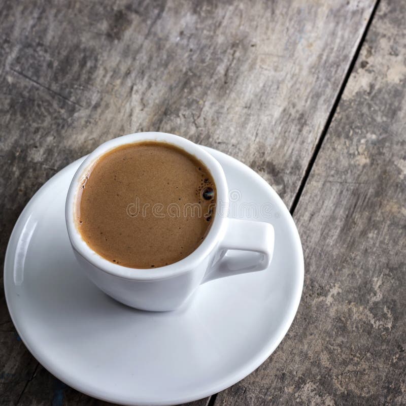 Coffee cup on table stock image. Image of view, table - 30234469