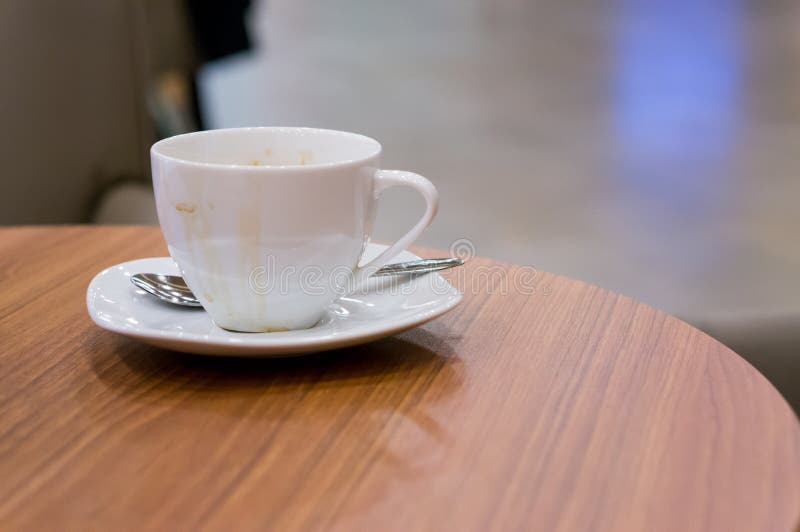 Coffee cup on the table stock image. Image of coffee - 56550211