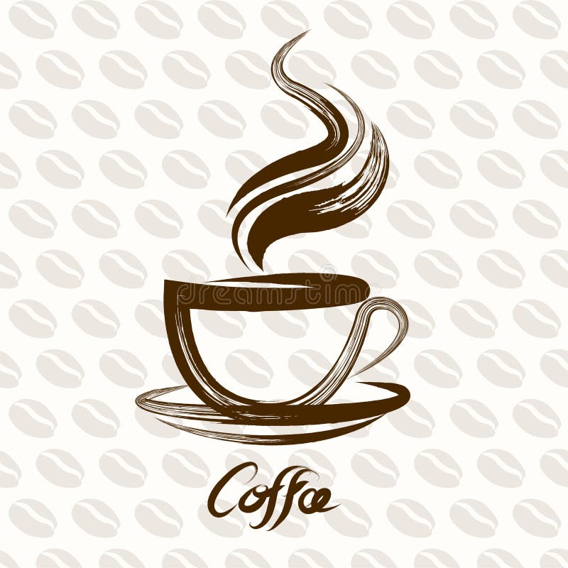 Coffee cup vector stock vector. Illustration of drink - 40704177