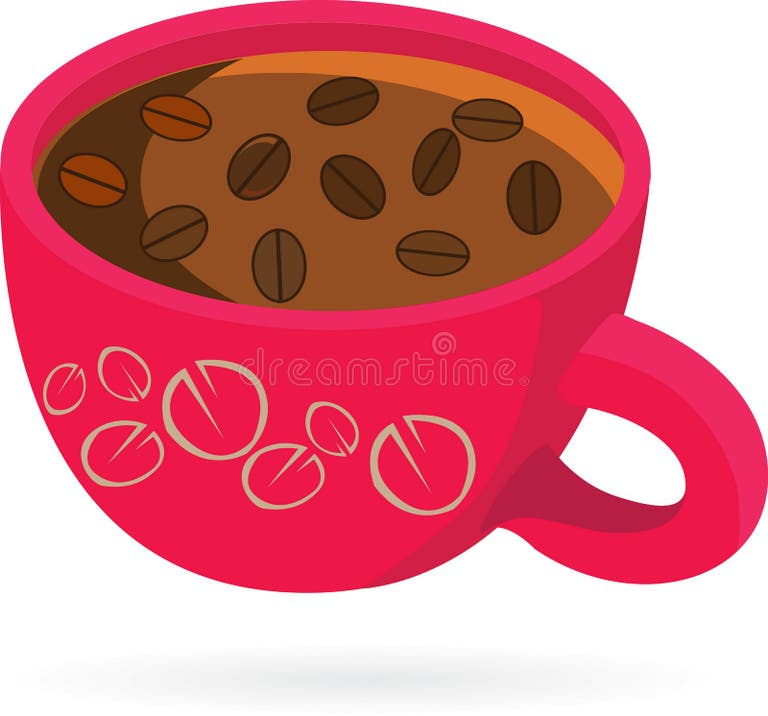Coffee cup stock vector. Illustration of mocca, clipart - 33924826