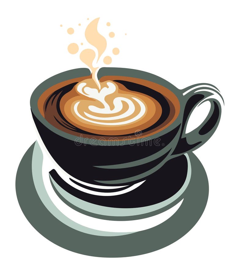 Coffee Cup. Vector Isolated Illustration Stock Illustration ...