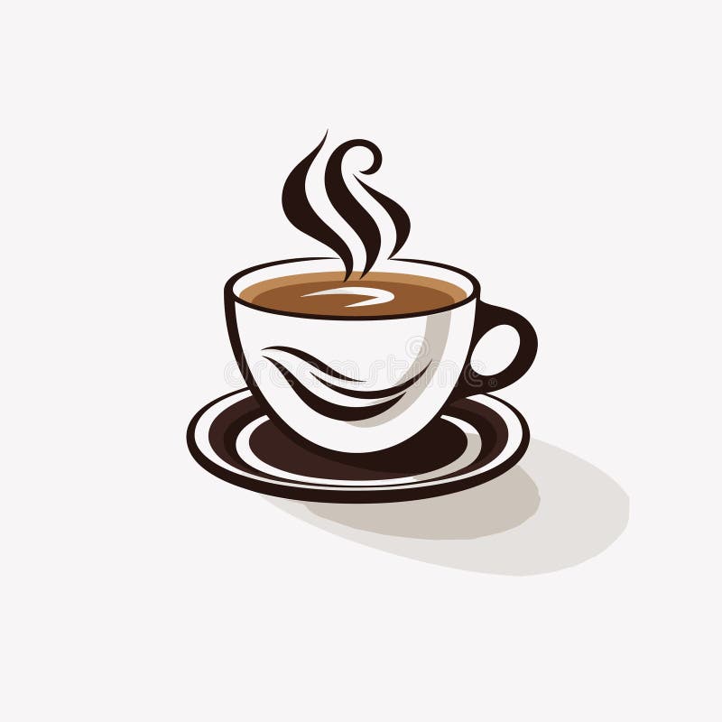 Coffee Cup Vector Logo Design,Premium Coffee Shop Logo. Cafe Mug Icon ...