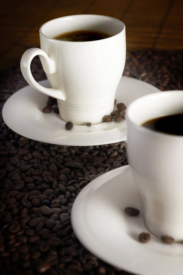 Coffee Cups stock image. Image of black, food, grinding - 12126679