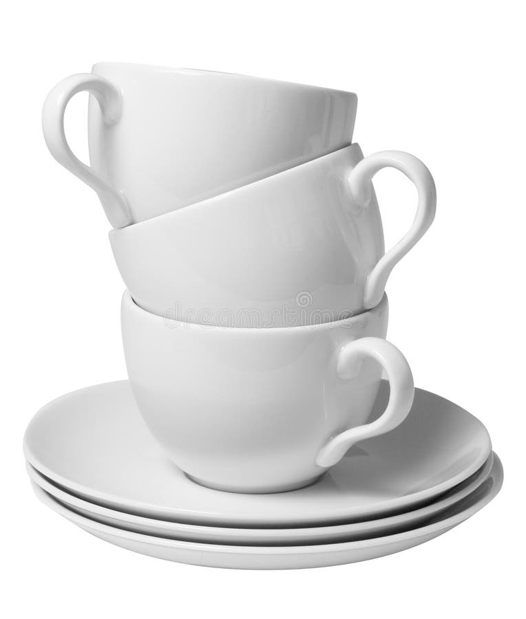 Coffee cups stock photo. Image of clean, dishes, ceramic - 17663922