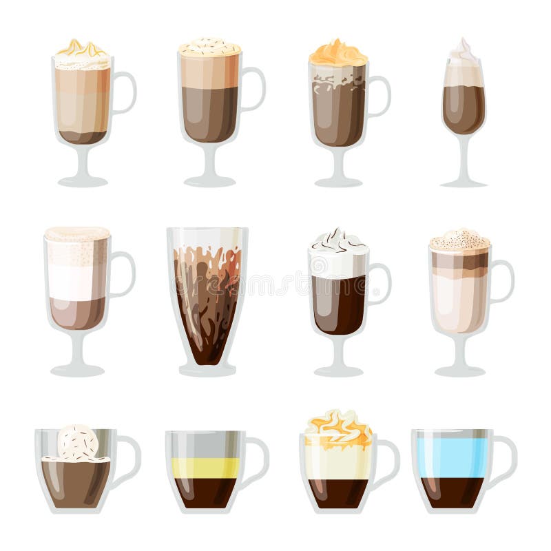 Coffee Cups Different Cafe Drinks Americano Stock Illustrations – 73 ... Coffee Cups Different Cafe Drinks Americano Stock Illustrations – 73 ...