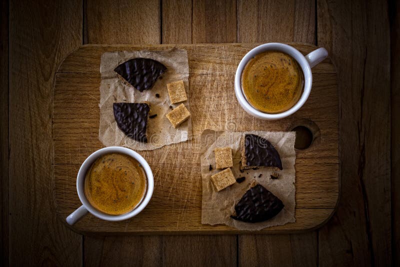 Coffee cups stock image. Image of cafe, table, italian - 33024645