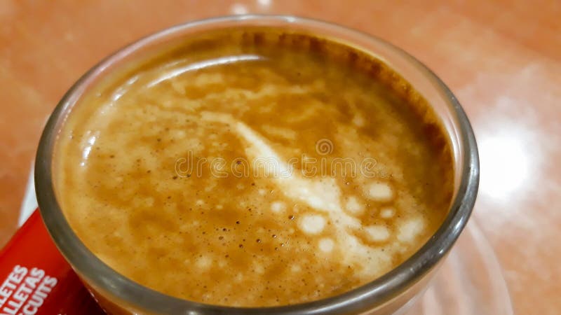 Coffee cut close up. stock photo. Image of morning, cappucino - 176718476