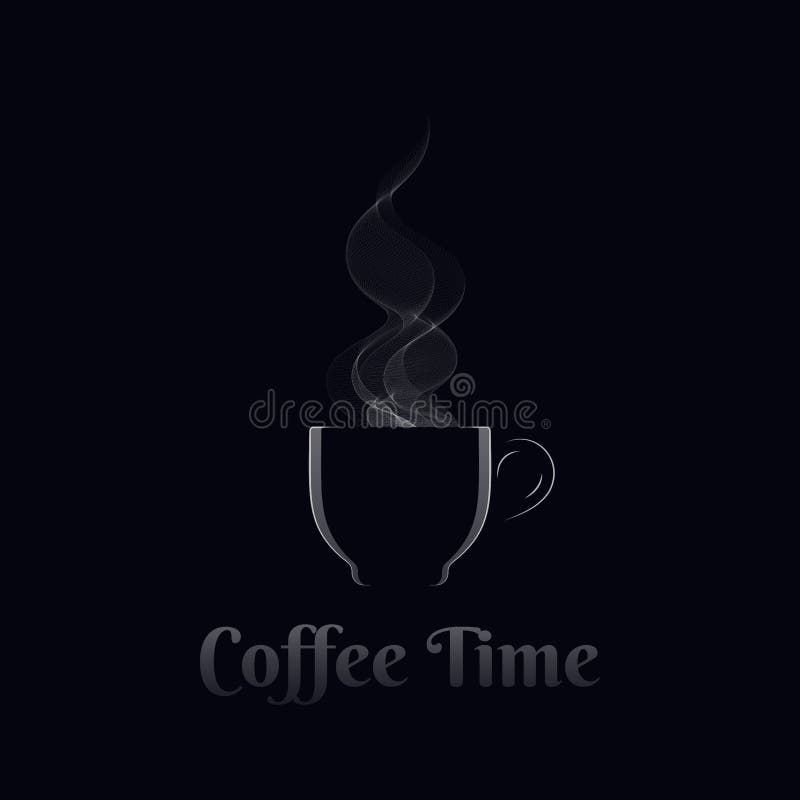 Coffee Cup Black Clear Background Stock Illustrations – 1,085 Coffee ...