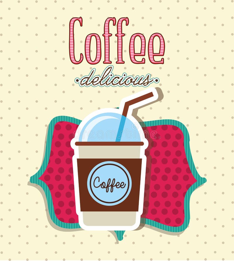 Coffee design stock vector. Illustration of graphic, banner - 47573644