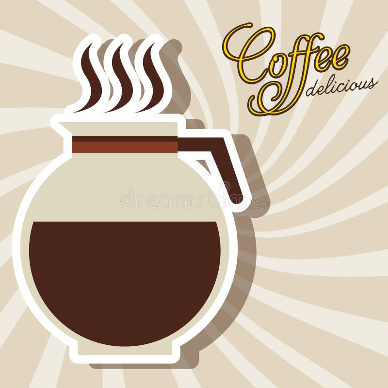 Coffee design stock vector. Illustration of coffeehouse - 47573645