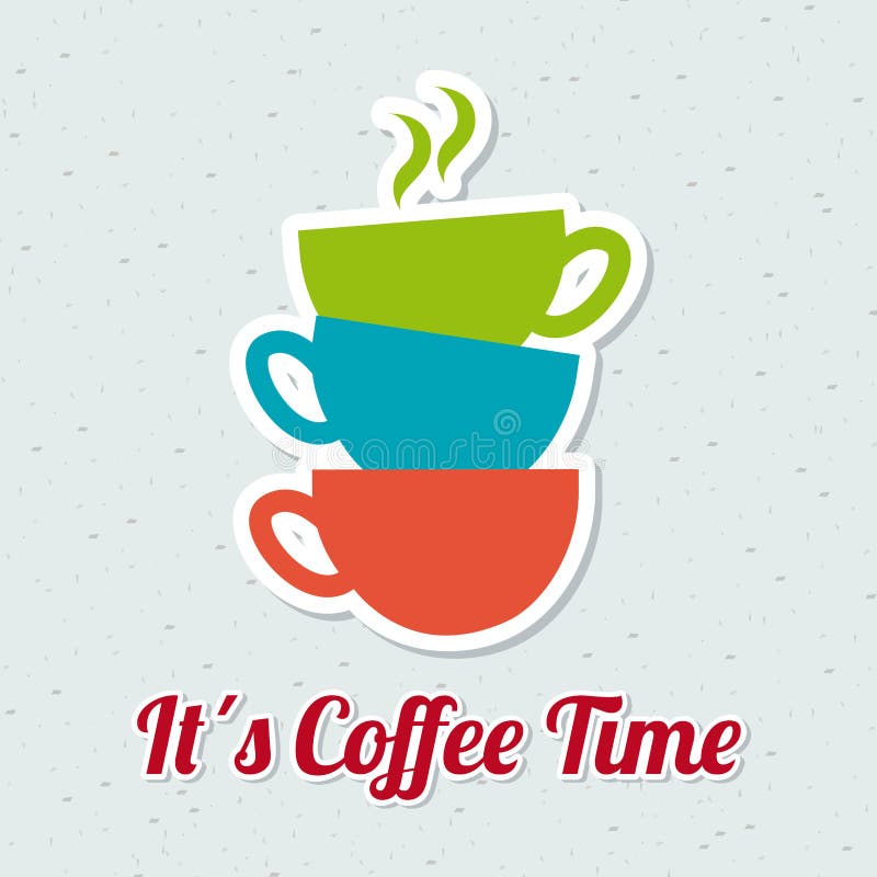 Coffee design stock vector. Illustration of ribbon, design - 47572331