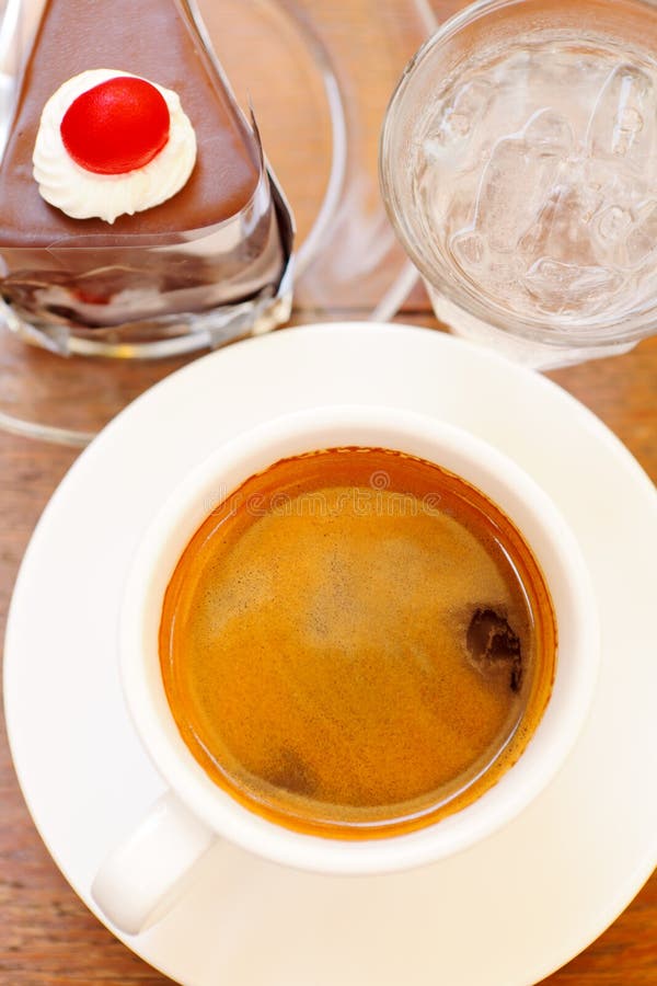 Coffee and dessert stock photo. Image of berry, ceramics - 27598356