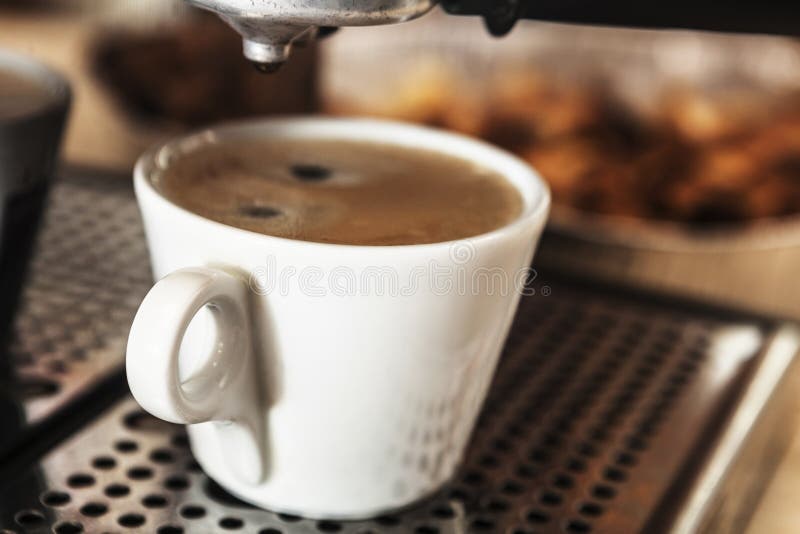 Coffee is Done stock image. Image of equipment, maker - 69943159