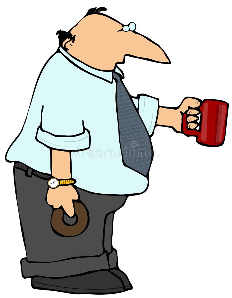 Donut Coffee Illustration Stock Illustrations – 19,212 Donut Coffee ...