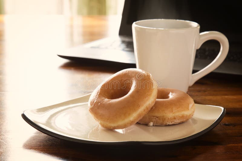 266 Coffee Donuts Computer Stock Photos - Free & Royalty-Free Stock ...